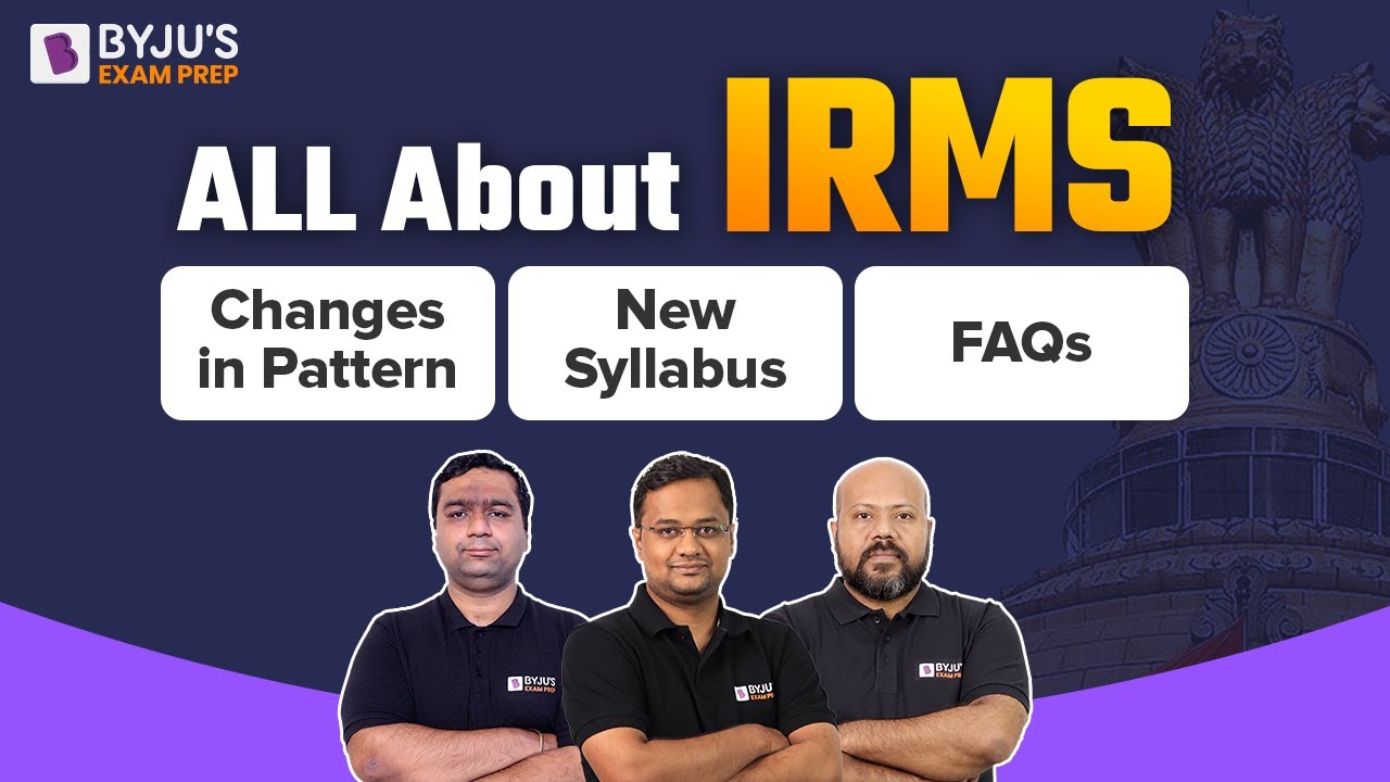 IRMS Exam Pattern | IRMS Syllabus and Frequently Asked Questions (FAQ's ...