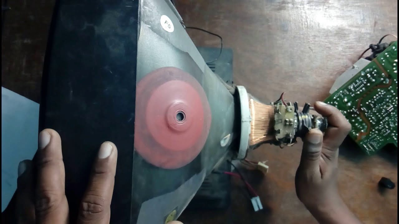 crt tv degaussing coil tips (தமிழ் ) - YouTube