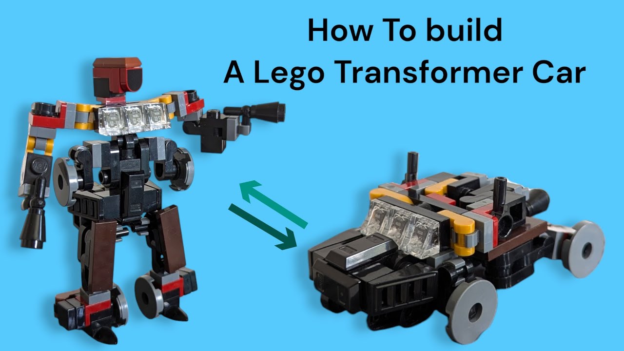 How to Build a Lego Transformer Car - YouTube