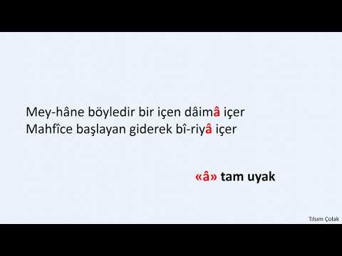 Şiirde biçim özellikleri -1 Uyak çeşitleri