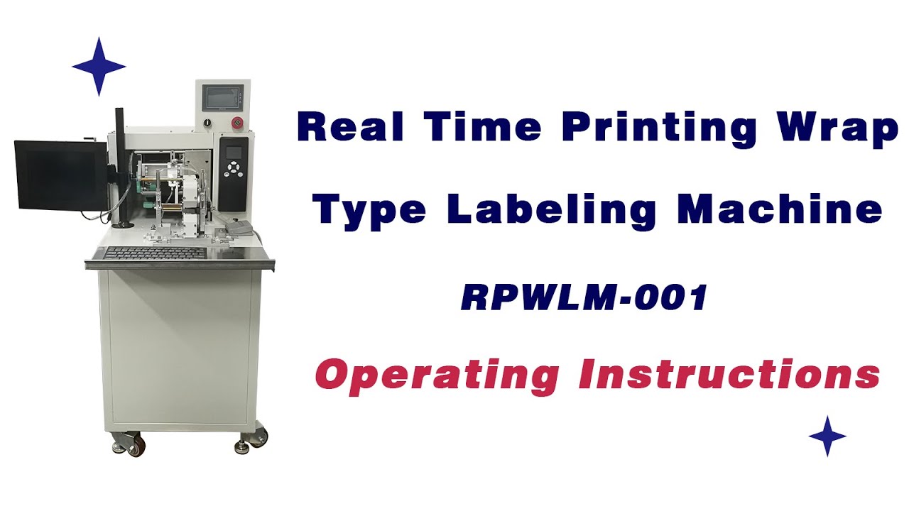 Neofibo Real time Printing Wrap Type Labeling Machine Operating ...