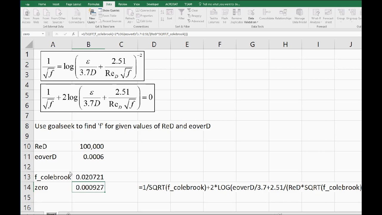 GoalSeek Solver - YouTube