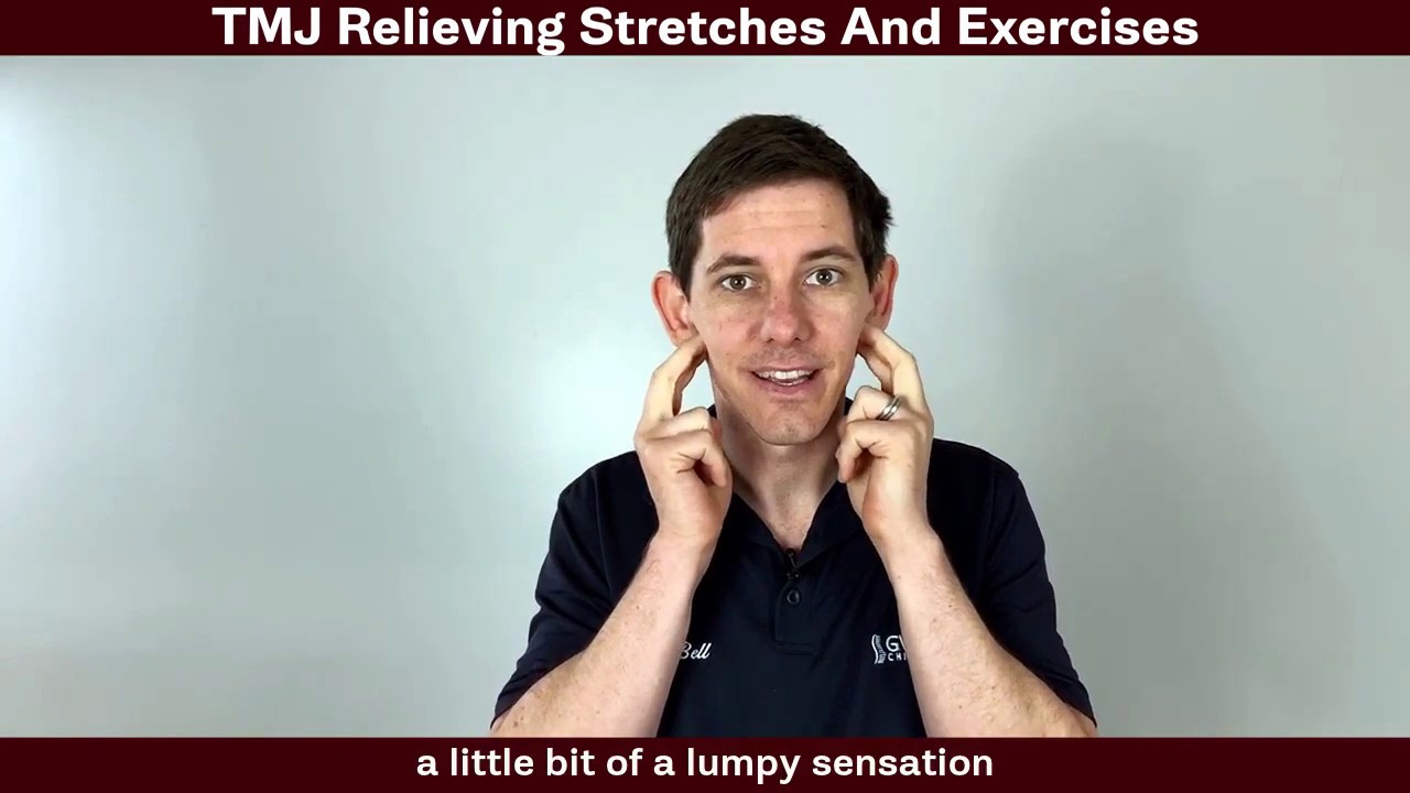 TMJ relieving stretches - YouTube