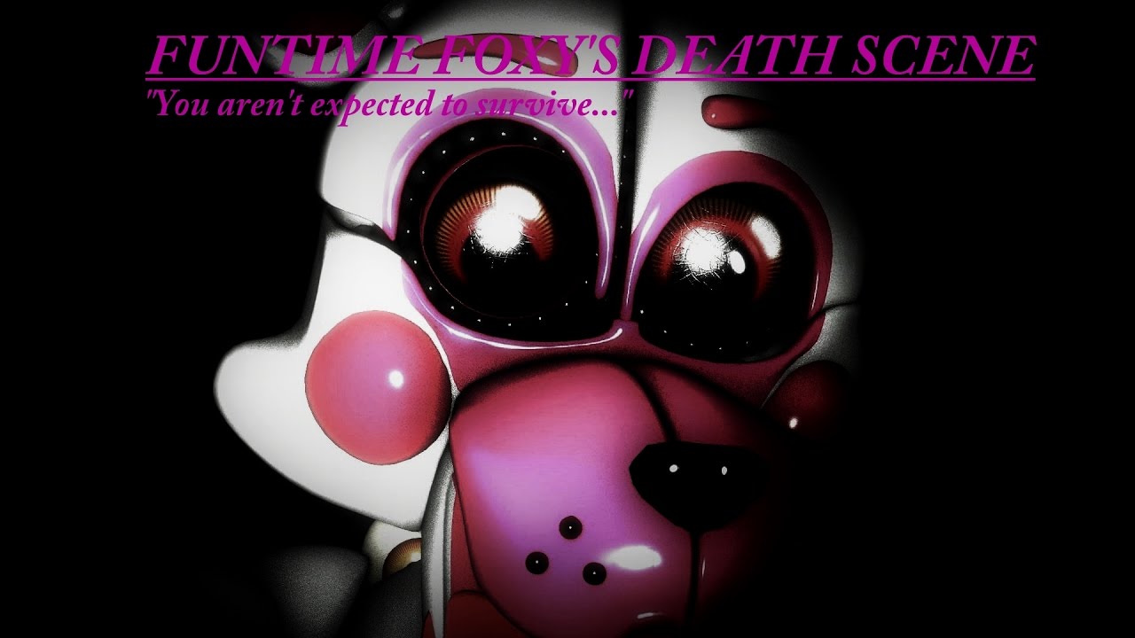 [SFM FNaF SL] FNaF Sister Location Funtime Foxy's Death Scene - YouTube