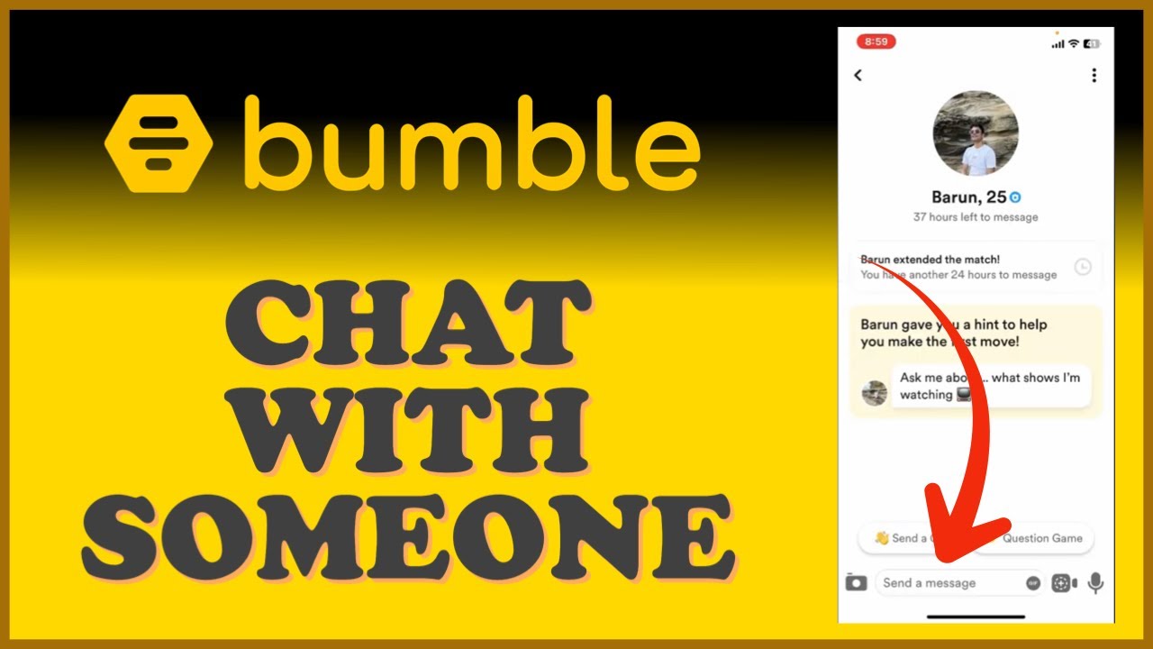How To Chat on Bumble Dating App 2024? - YouTube