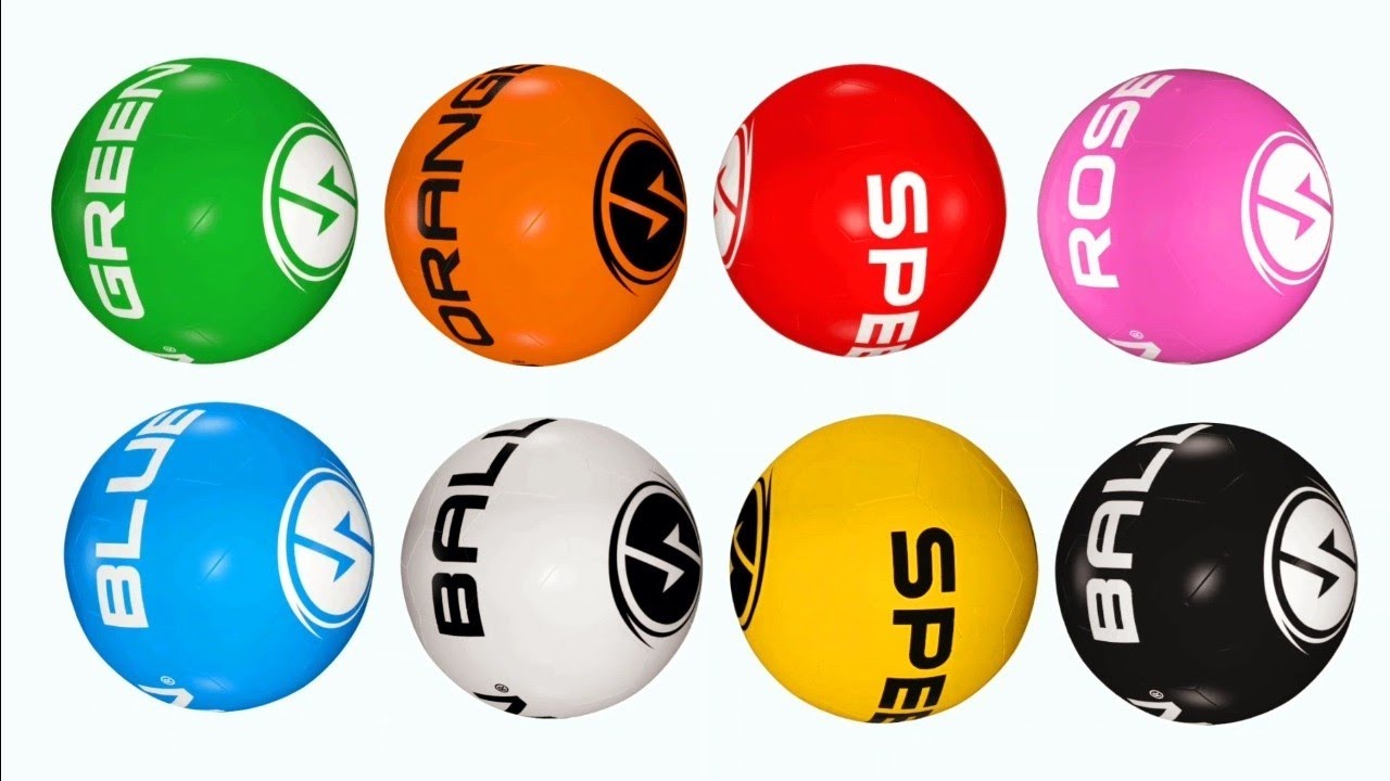 Learn Colors With Balls | Colorful Balls For Kids & Children | Learning ...
