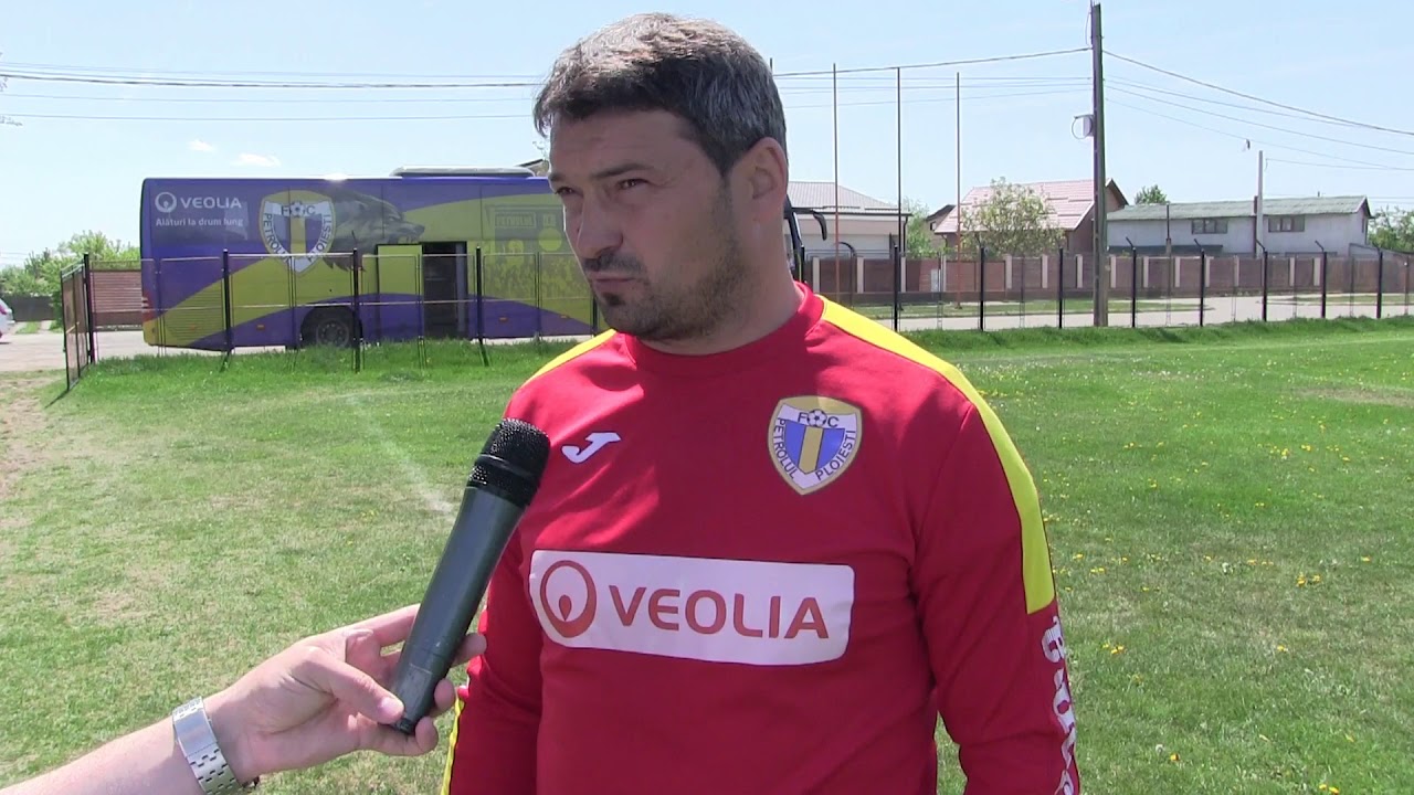 Interviu Romulus Ciobanu, antrenor Petrolul Ploiești - YouTube
