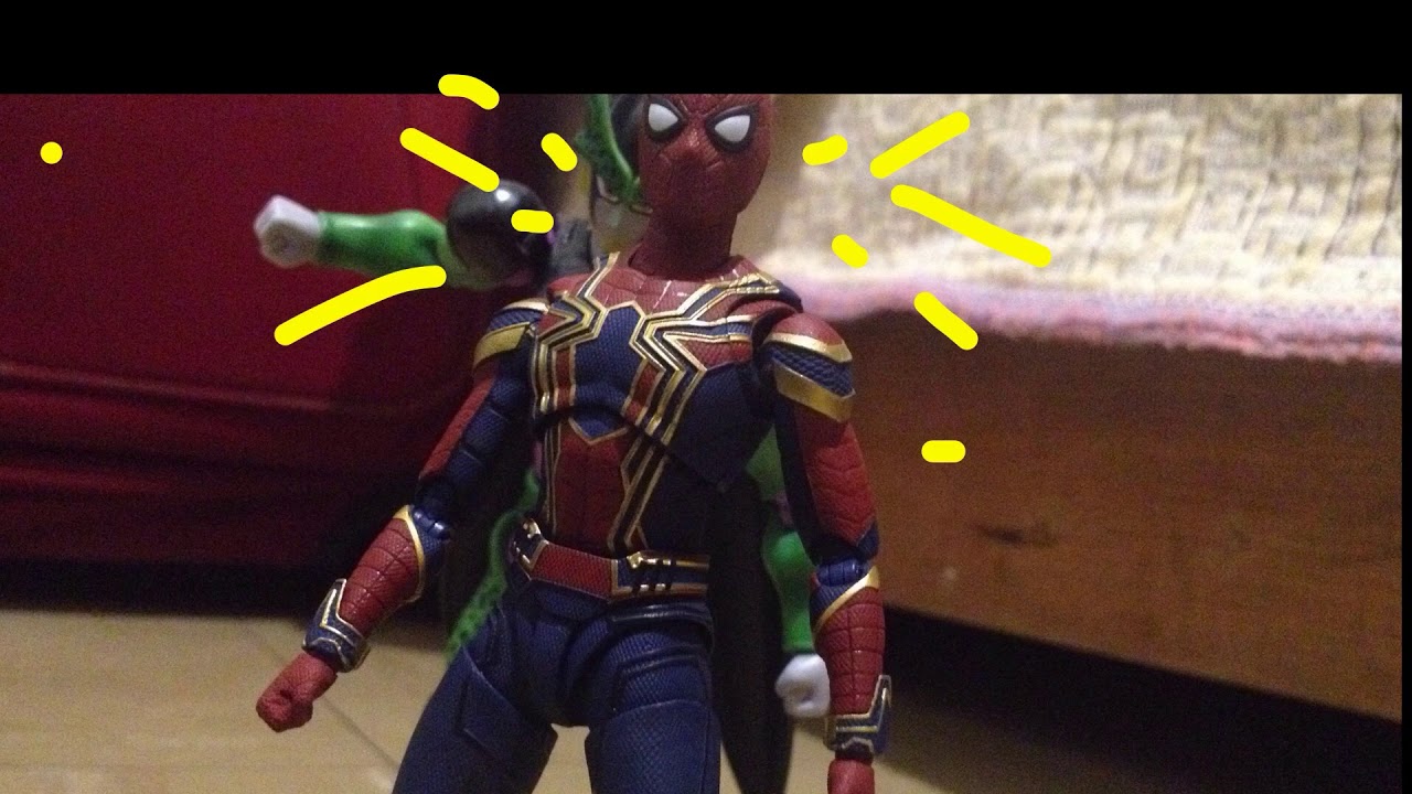 Iron Spider stop motion parte 2 - YouTube