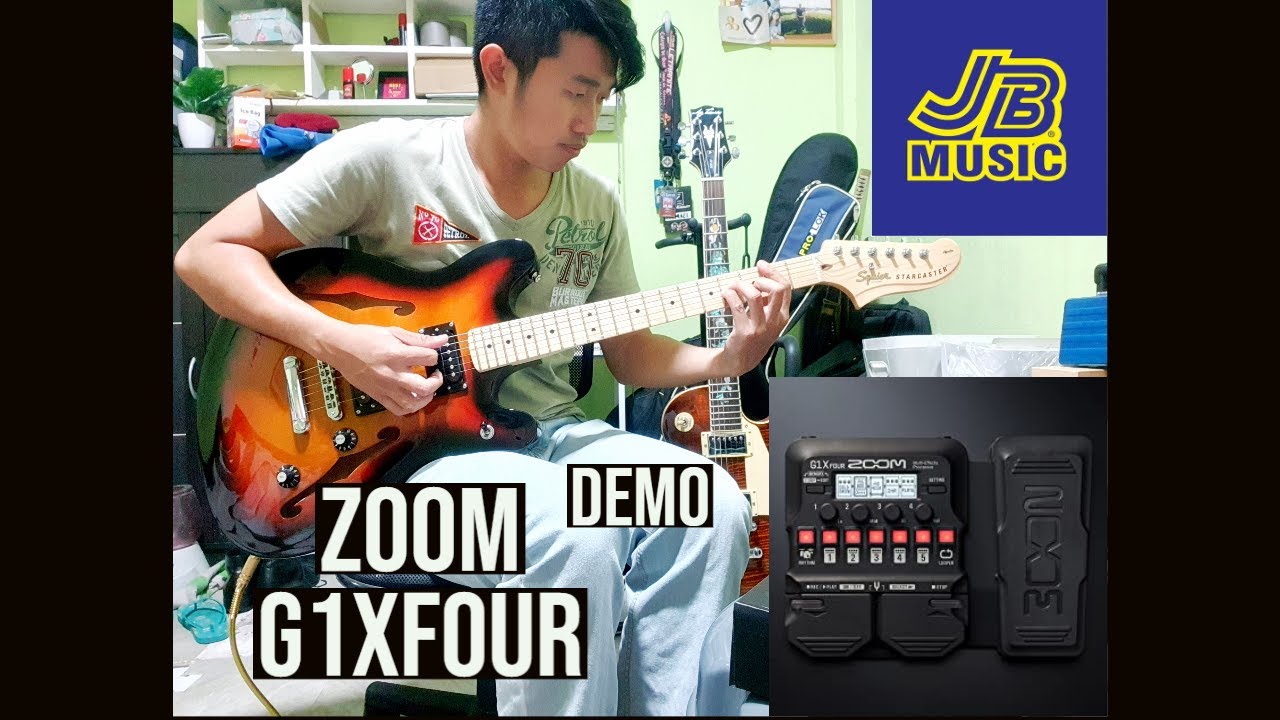 ZOOM G1XFOUR | Demo | No talking - YouTube
