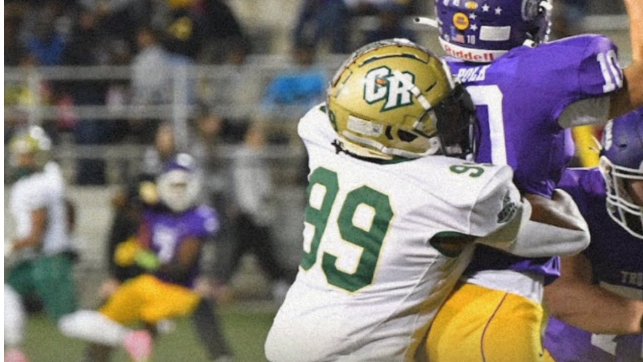 Rasean Marajah Sophomore Year Highlights (C/O 25') Defensive End - YouTube