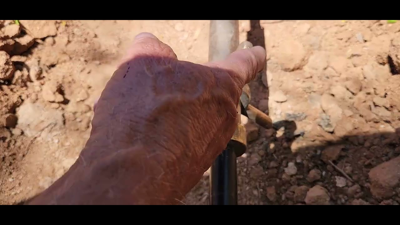 How to hot tap a pipe for a meter set. - YouTube
