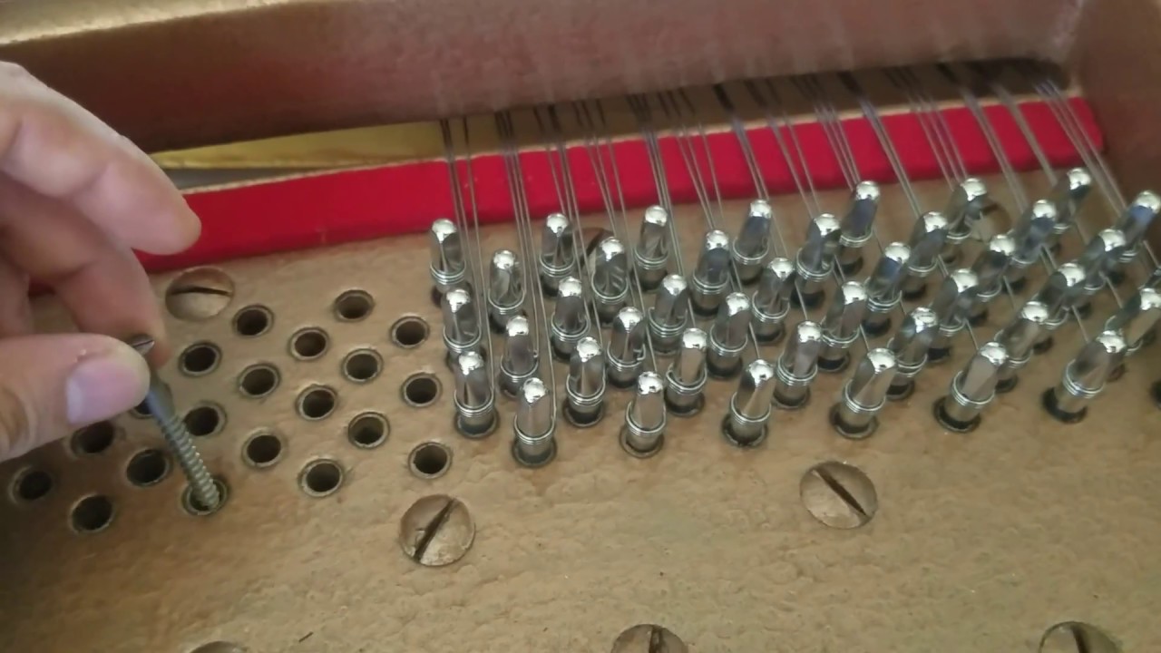 Easy Way to Remember When to Change Wire Sizes While Restringing Pianos ...