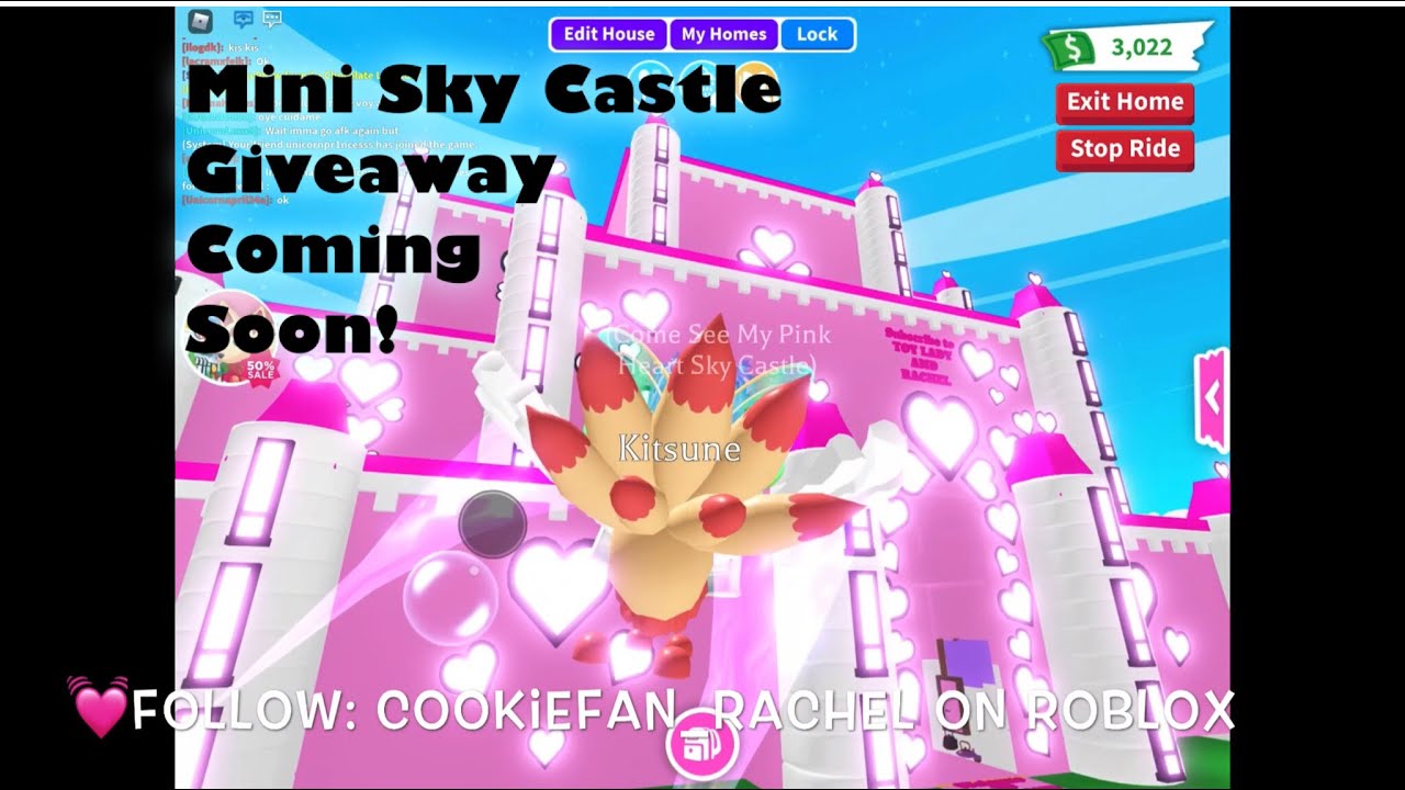 My Princess Heart Sky Castle Giveaway | Win a Leah Ashe Pink Heart Sky ...