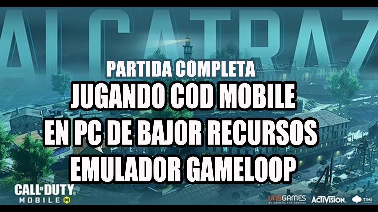 Call of Duty: Mobile en PC de bajos recursos versión Emulador 2024 | i7 ...