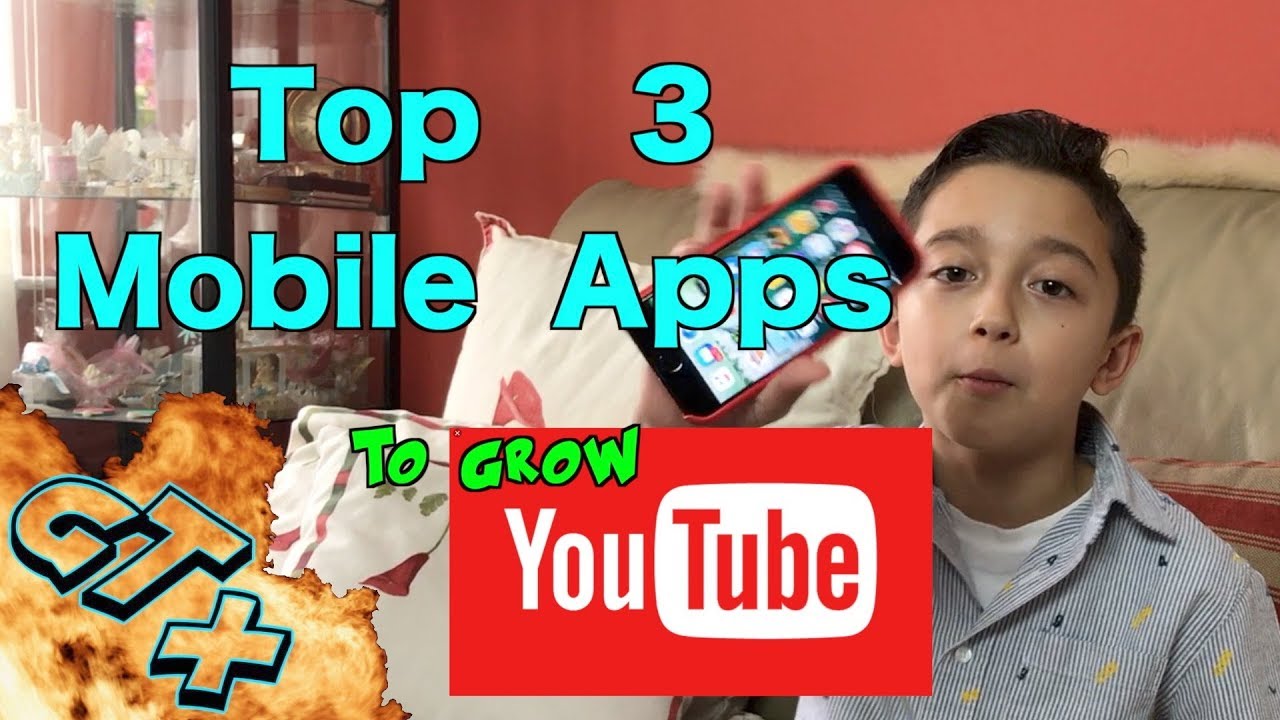 3 Best Apps for Youtubers , Best 3 Mobile apps to grow Youtube channel ...