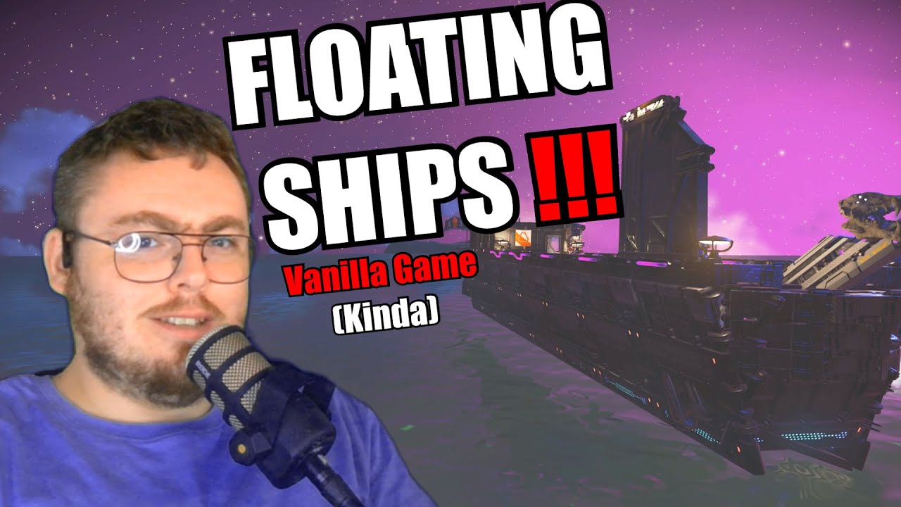 REAL FLOATING SHIPS !!! | I show you How | Vanilla Game (Kinda) | No ...