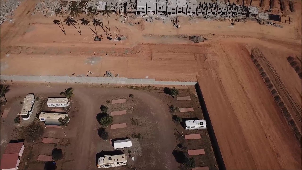Part 4 construction around RV park - YouTube