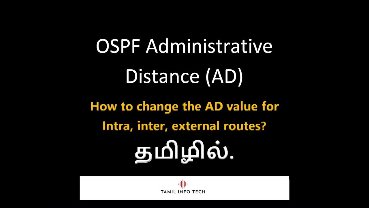 CCNP CCIE 23 OSPF Administrative Distance (AD) Value | how to change ...