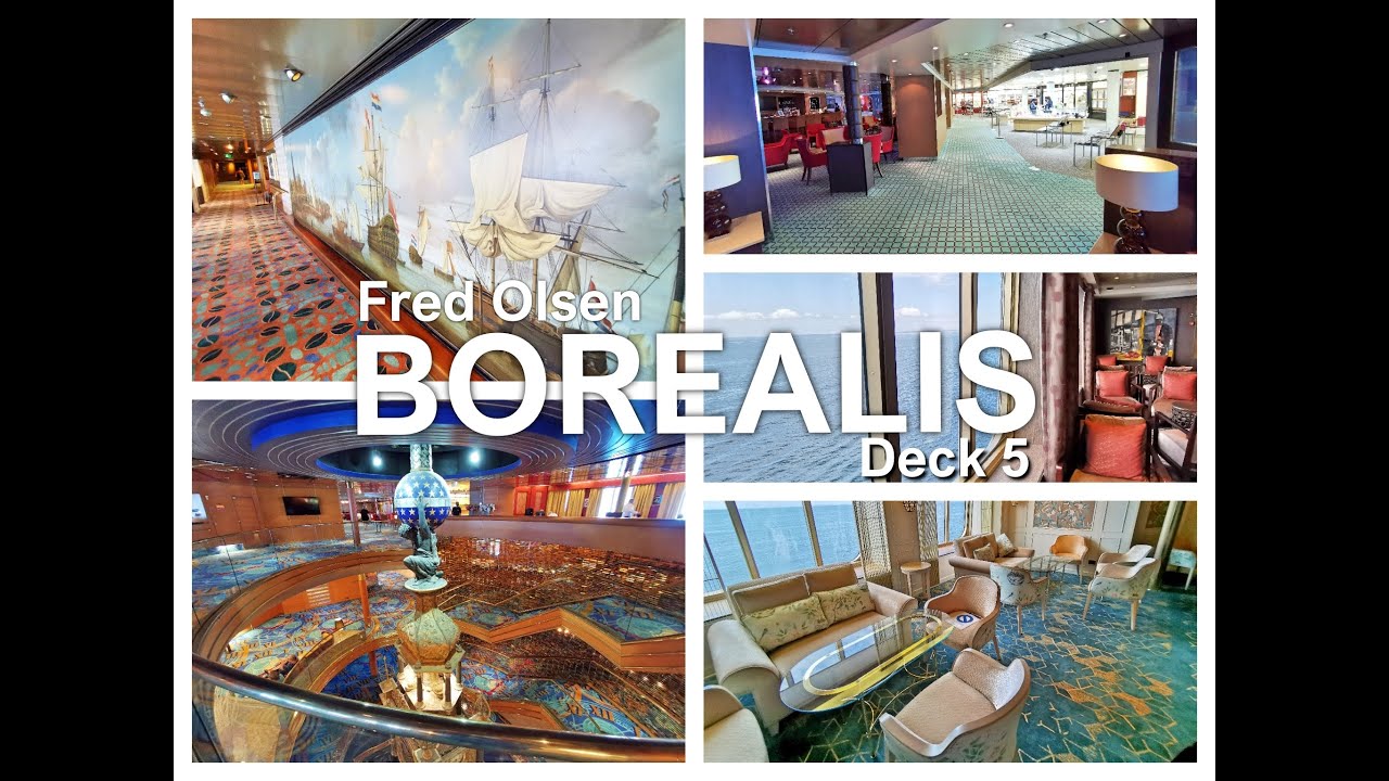 Fred Olsen Borealis - Deck 5 walk through - YouTube