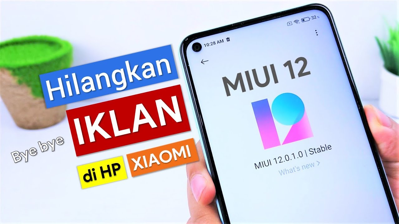 Terbaru! Cara Menghilangkan IKLAN di HP XIAOMI MIUI 12 | Redmi Note 9 ...