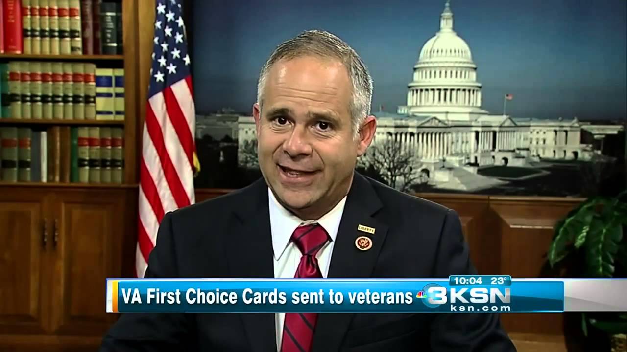 KSN News Story: Huelskamp's Veterans' Choice Card Push - YouTube