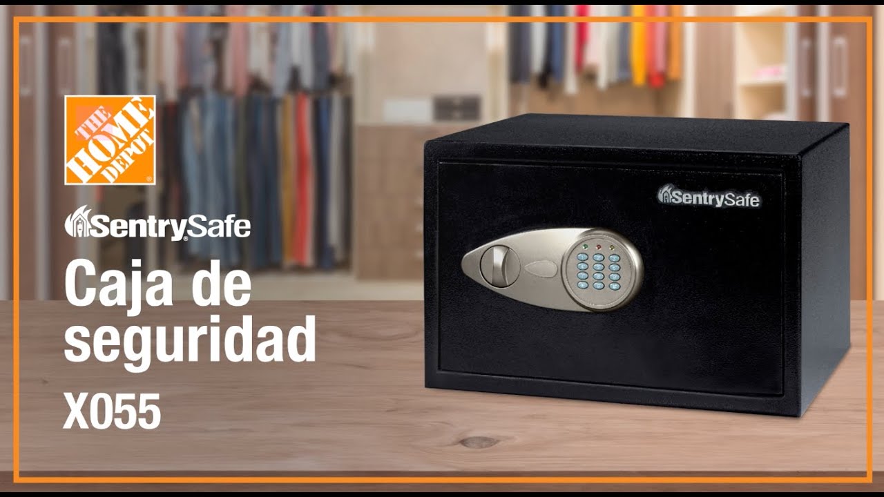 Caja de seguridad X055 de Sentry Safe - YouTube
