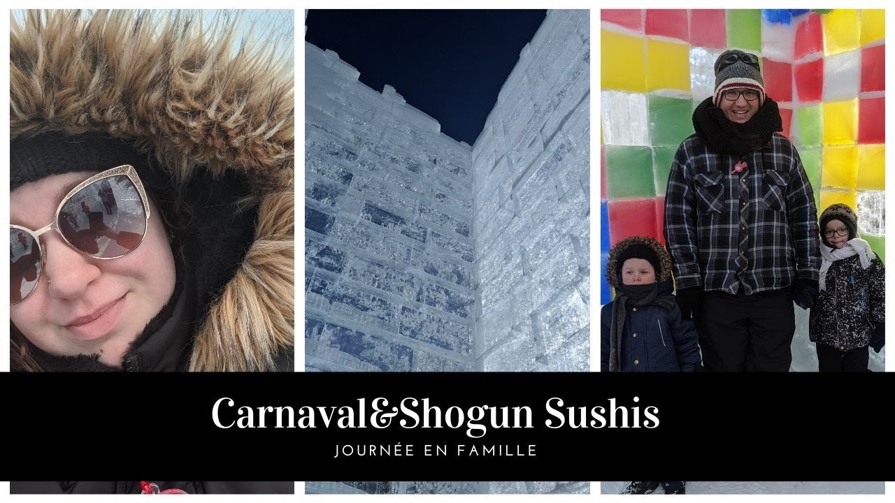 Vlog 8 fev 2020 :Journée en famille/Carnaval/Shogun sushis- Daphnée ...