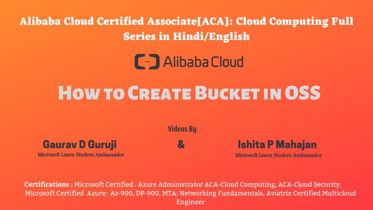 How Create Bucket in Alibaba Cloud Object Storage Service [OSS] in ...