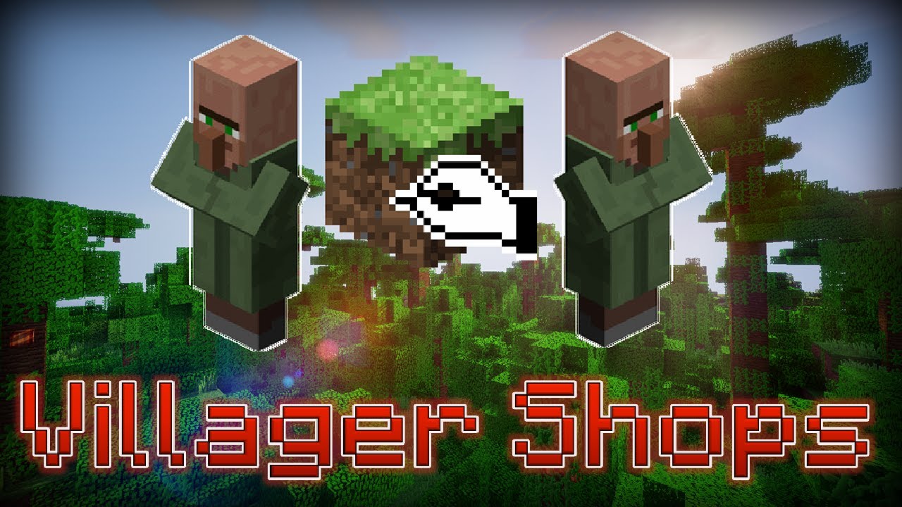 Villager Shops - Minecraft Map Making #03 [Deutsch/HD] - YouTube