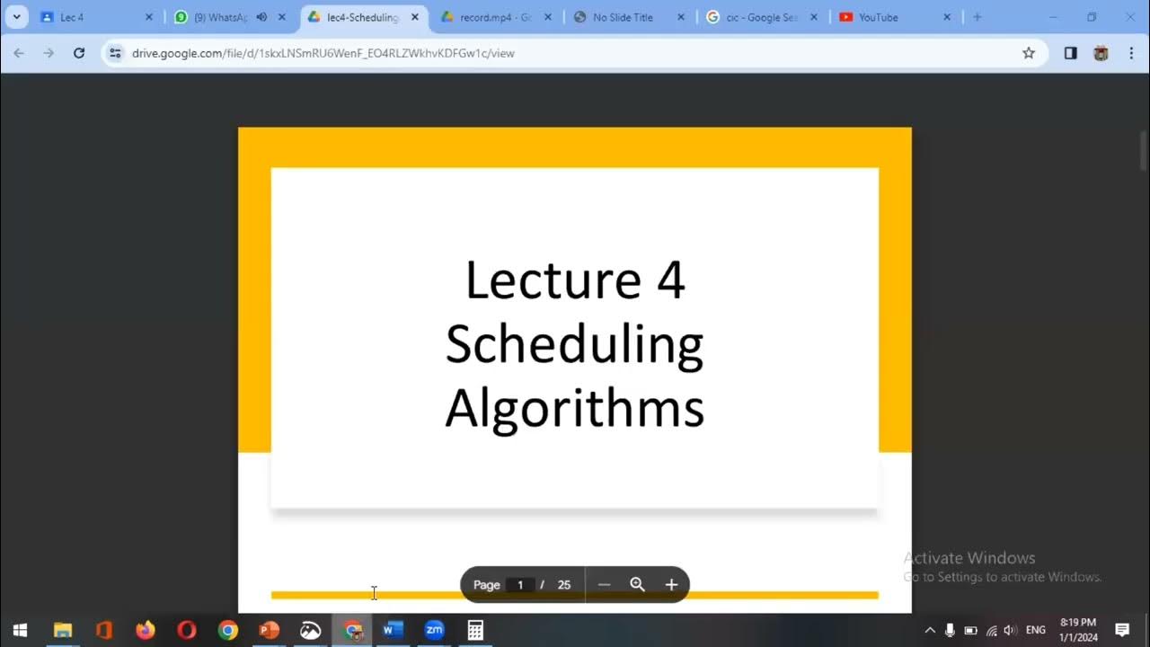 CPU Scheduling Shortest Remaining Time First (SRTF) Explaination - YouTube