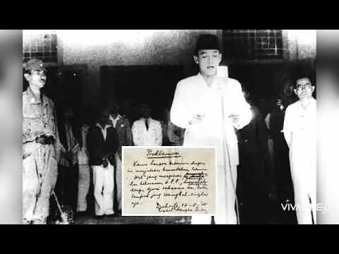 Pidato Proklamasi 1945_Kemerdekaan Republik Indonesia - YouTube