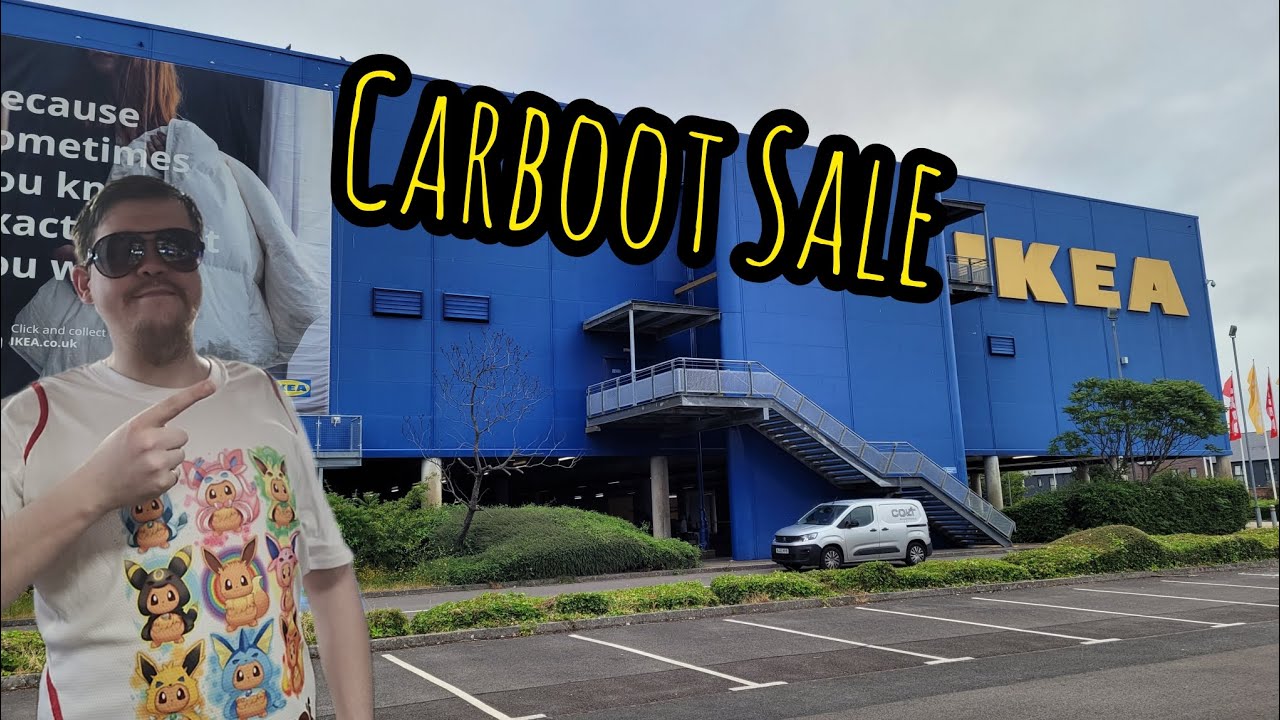 Rummaging Again At The Cardiff Ikea Carboot Sale - YouTube