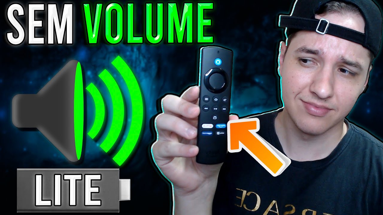 Como controlar o VOLUME no FIRE TV STICK LITE - YouTube
