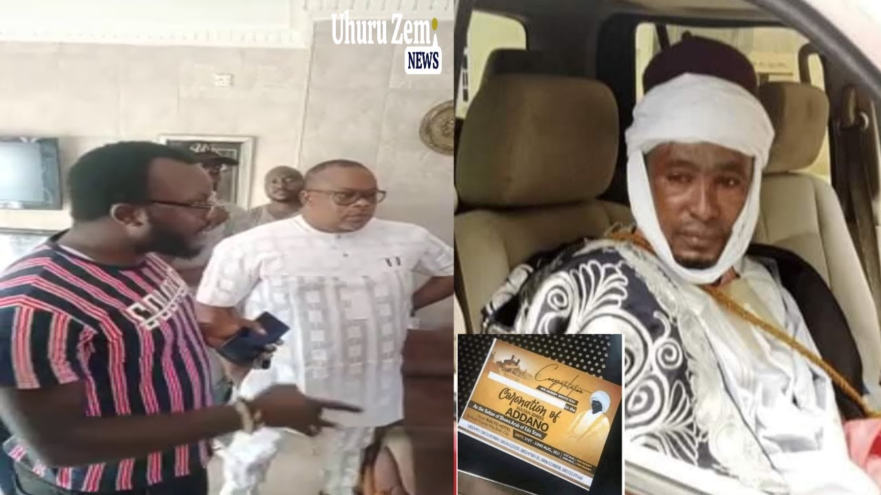 Sultan of Shuwa Arab of Edo State: Benin youths led by Mr. Imasuen ...