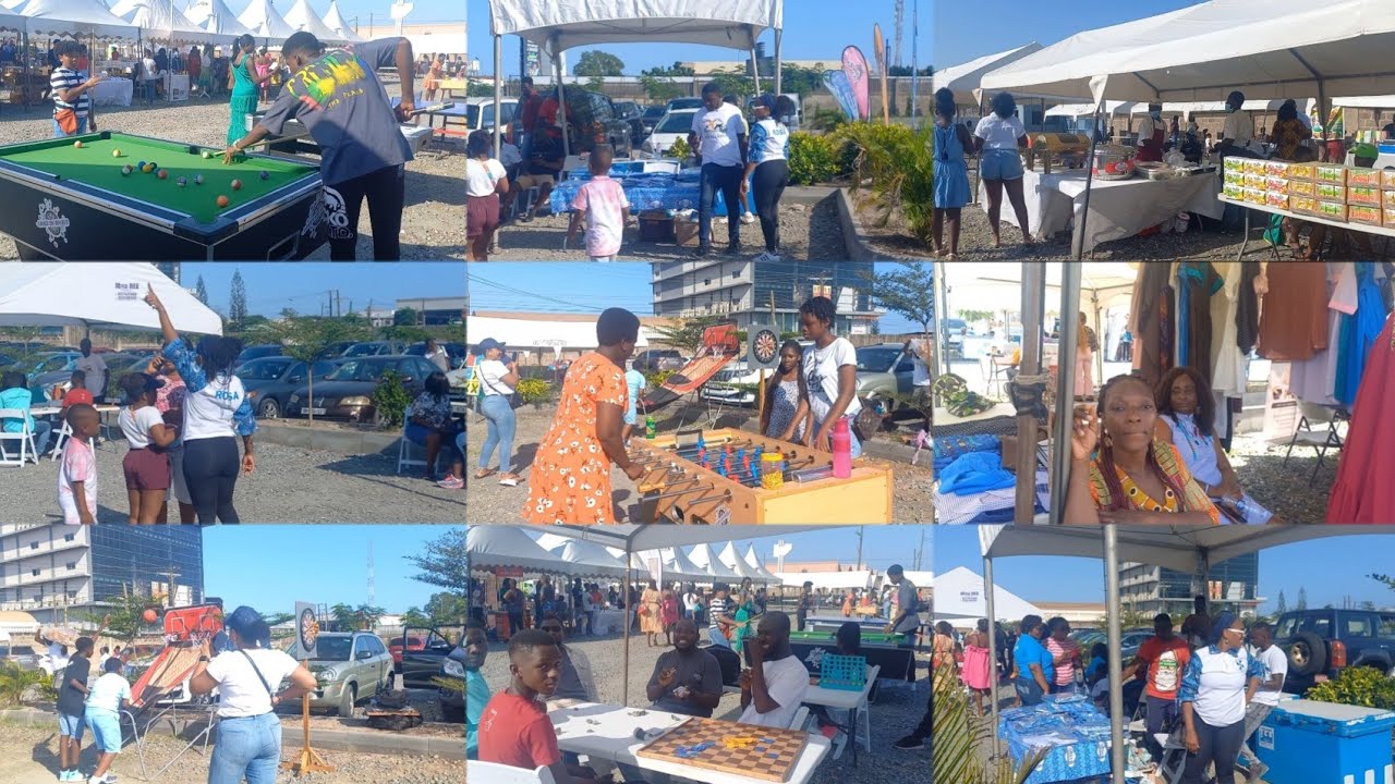 Open Market and Bazaar at Orca Deco ,Spintex Road - YouTube