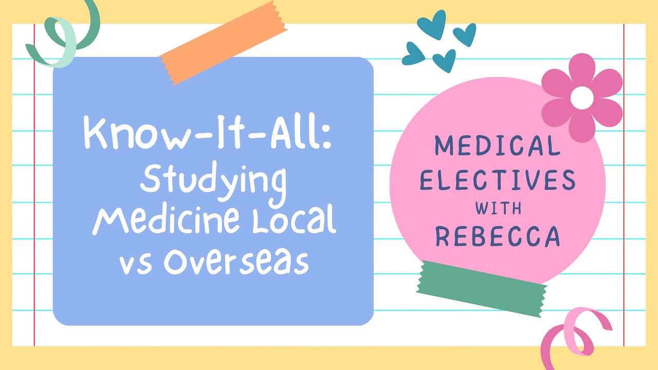 Know-It-All: Medical Electives - YouTube