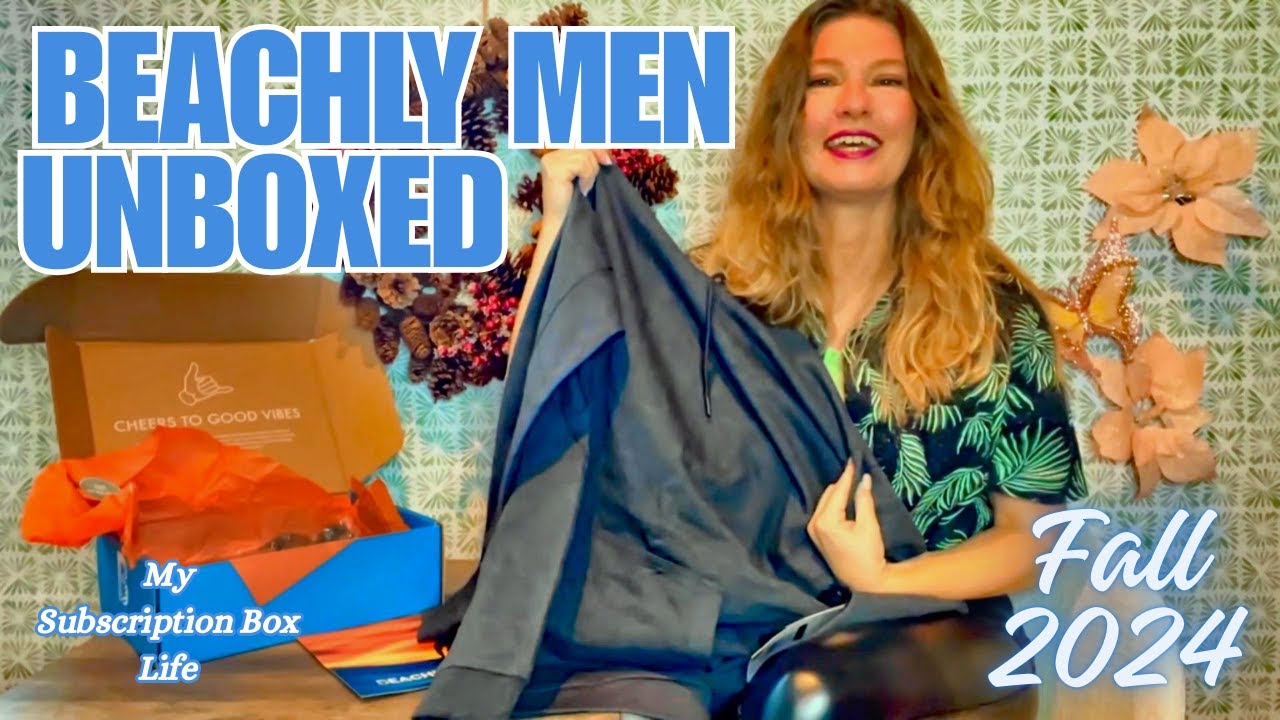 🌊 Premium Men's Beach Box | Beachly Men Fall 2024 - YouTube