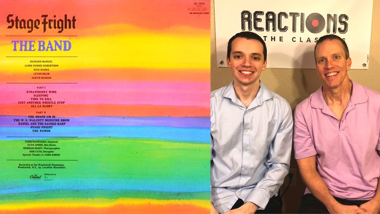 The Band Reaction! 1st time Hearing Stage Fright Full Album Review ...
