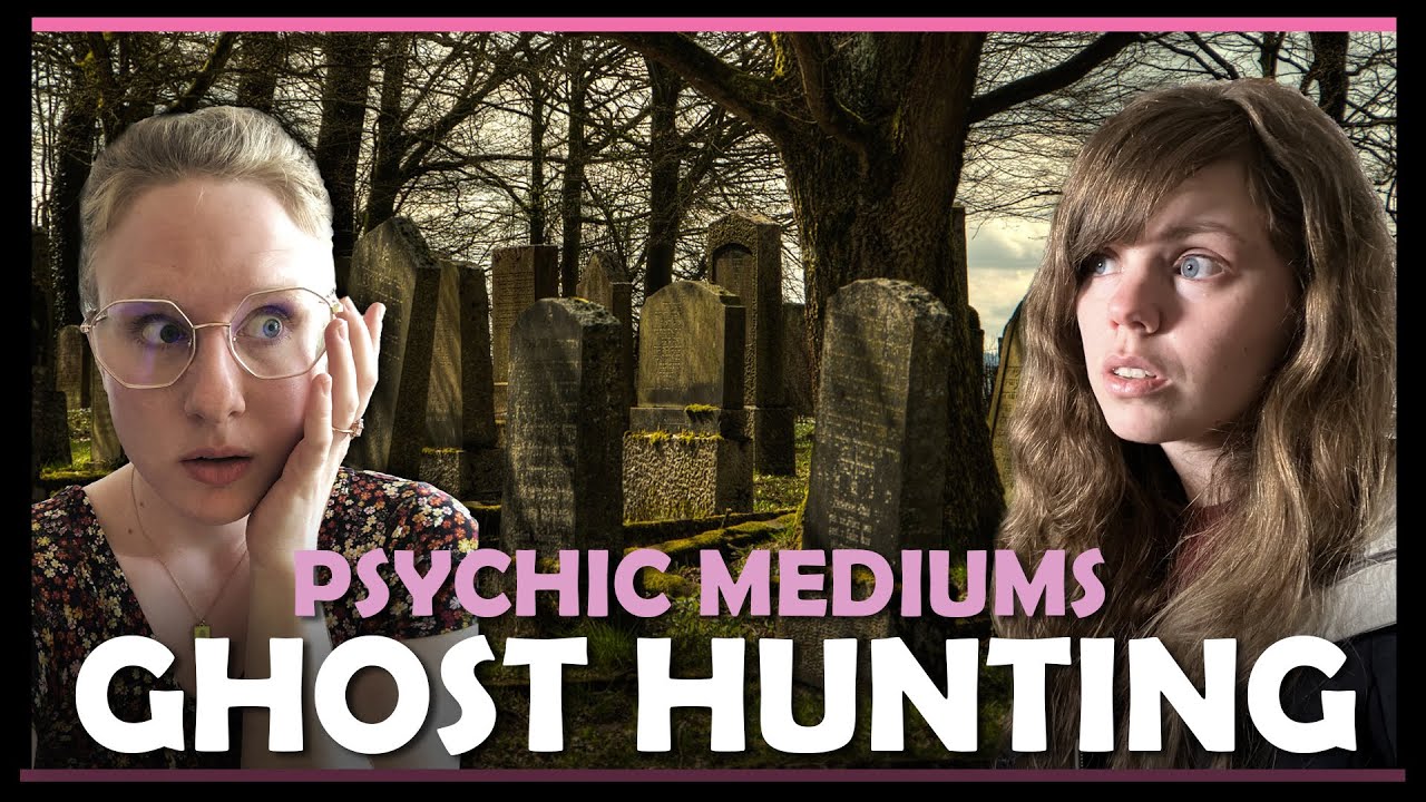 2 MEDIUMS Investigate a Graveyard - Does Ghost Hunting Equipment REALLY ...