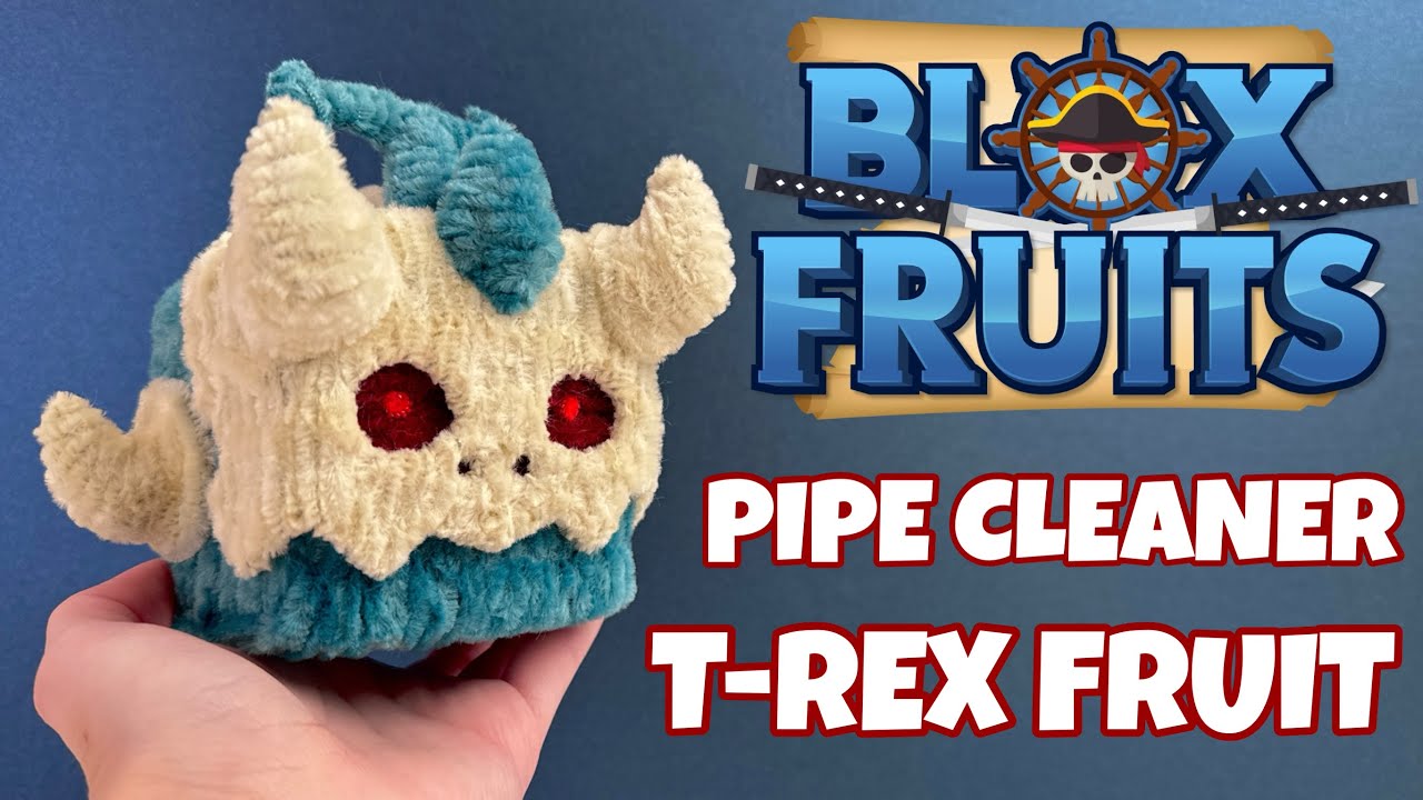 How to make Blox Fruits with Pipe Cleaners - YouTube