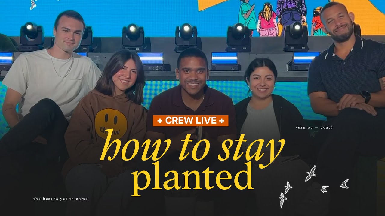 How to Stay Planted — VOUS Crew Live - YouTube