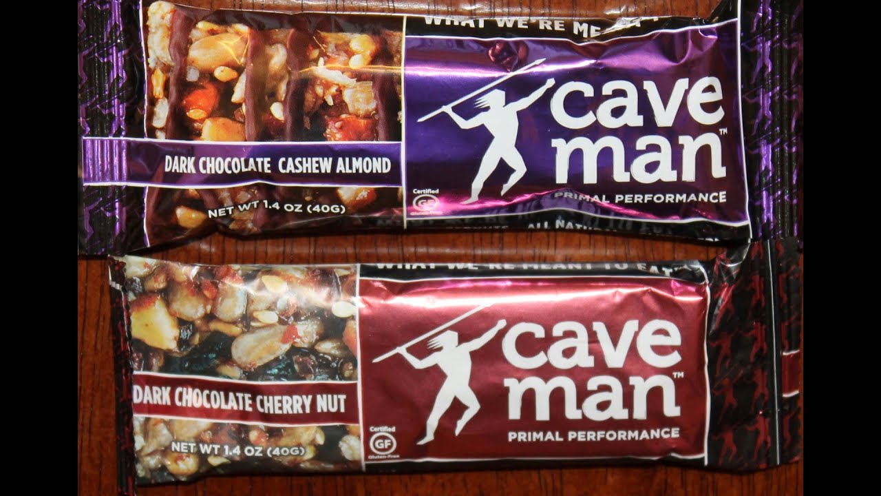Caveman Foods: Dark Chocolate Cashew Almond & Dark Chocolate Cherry Nut ...