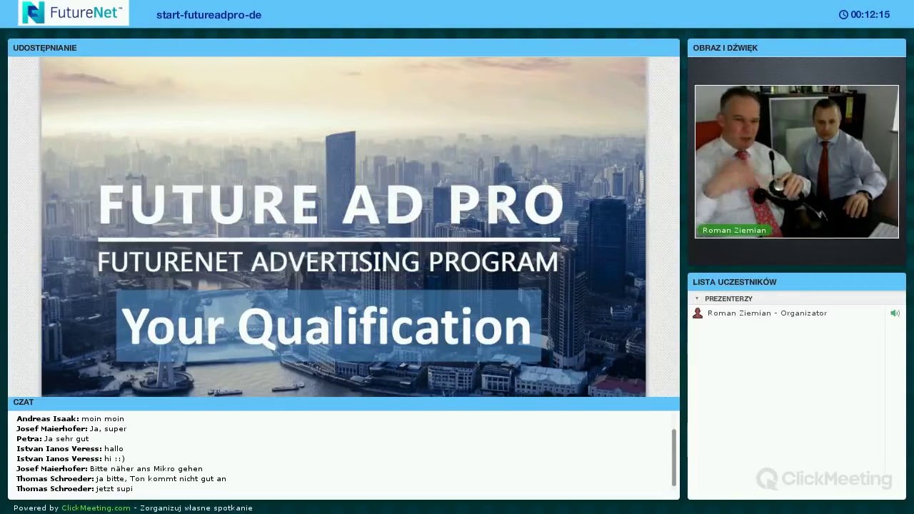 FutureNet - FutureAdpro Start Webinar Deutsch - YouTube