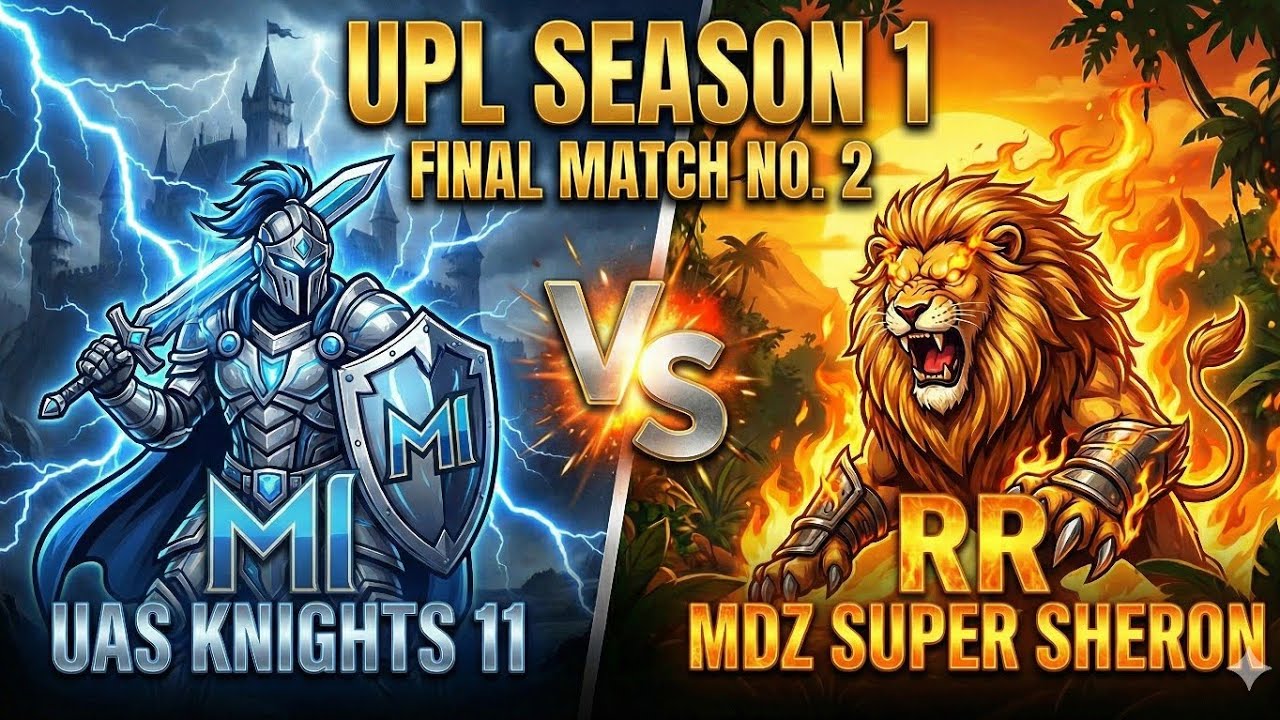 UPL Season 1 FINAL: Match No. 2 | UAS Knights 11 (MI) vs MDZ Super ...