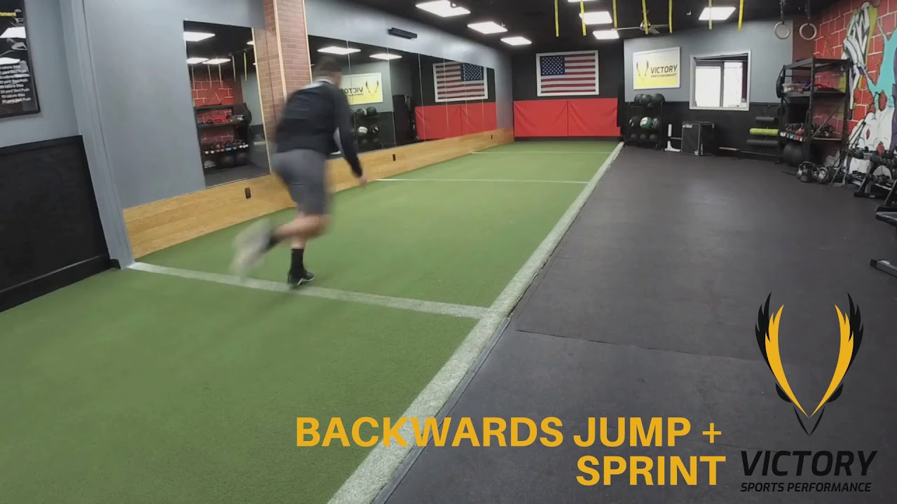 Backwards Jump + Sprint - YouTube