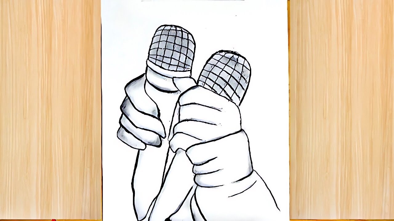 Easy How to draw cute singers hand | easy tutorial for beginners | step ...