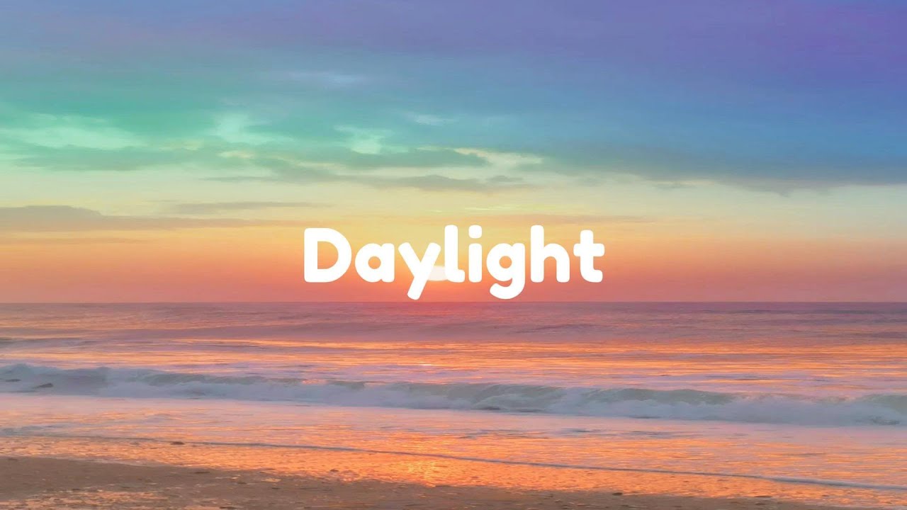 Taylor Swift - Daylight (lyrics) I don't wanna look at anything else ...