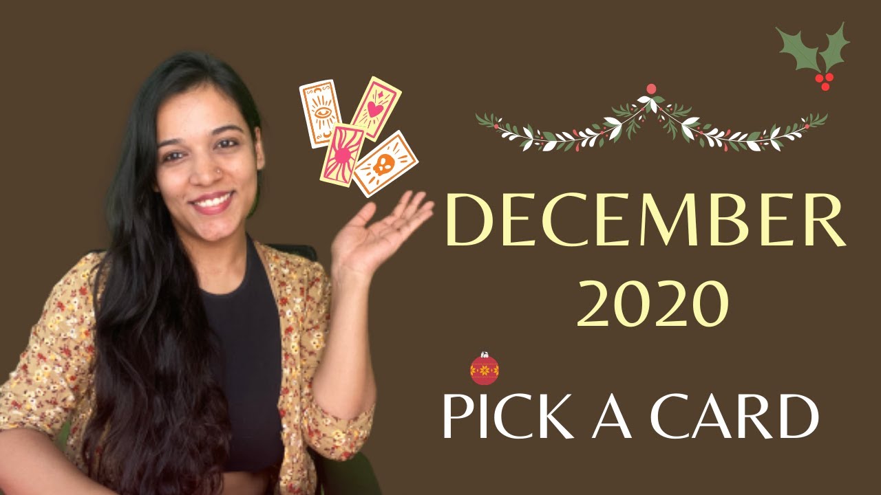 December Predictions 2020 | Pick A Card Reading | Surprise Message ...
