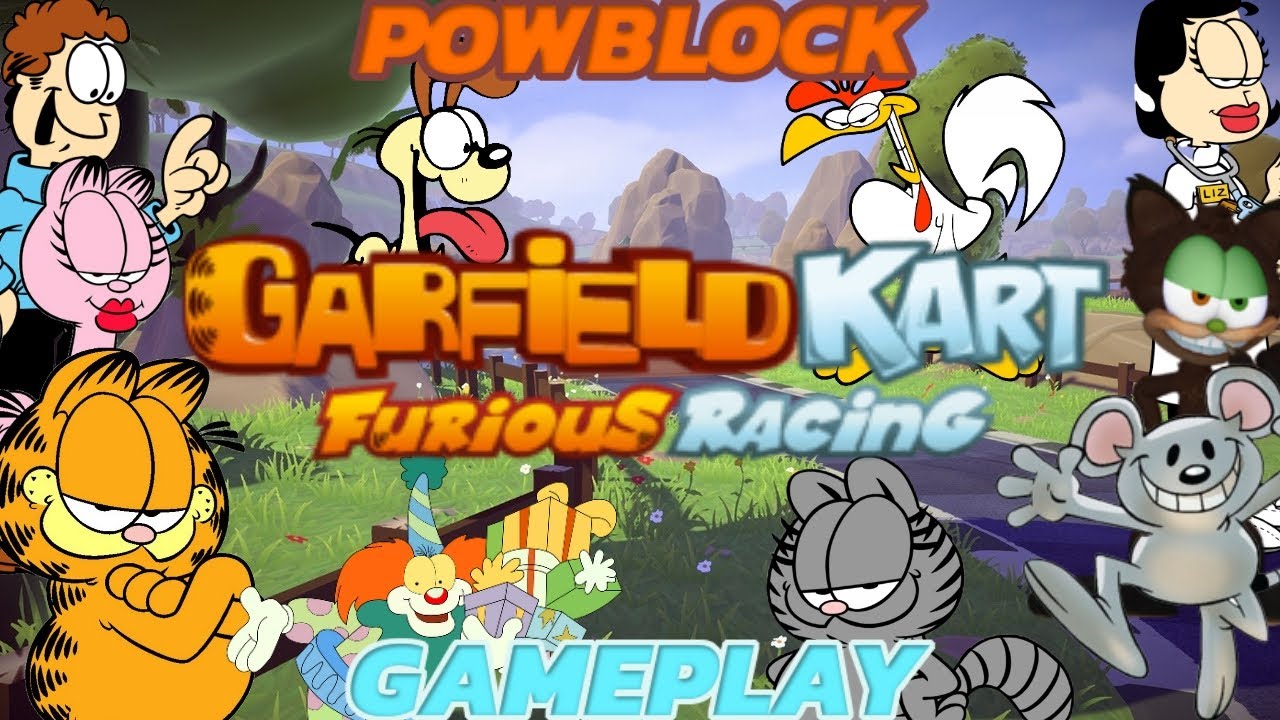 Nickelodeon Kart Racers 3 Trailer Soon? - Garfield Kart Furious Racing ...