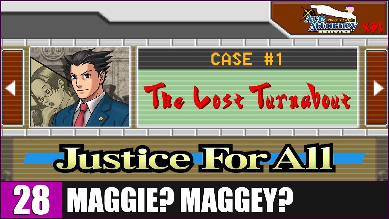 MAGGIE? MAGGEY? - Phoenix Wright: Ace Attorney Trilogy - #28 (1: LOST ...
